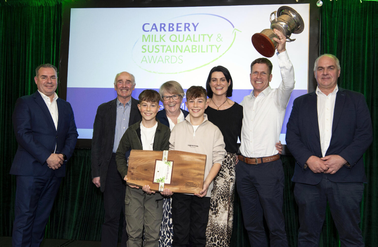 Glenn Forde announced as overall winner at the 20th Carbery Milk ...